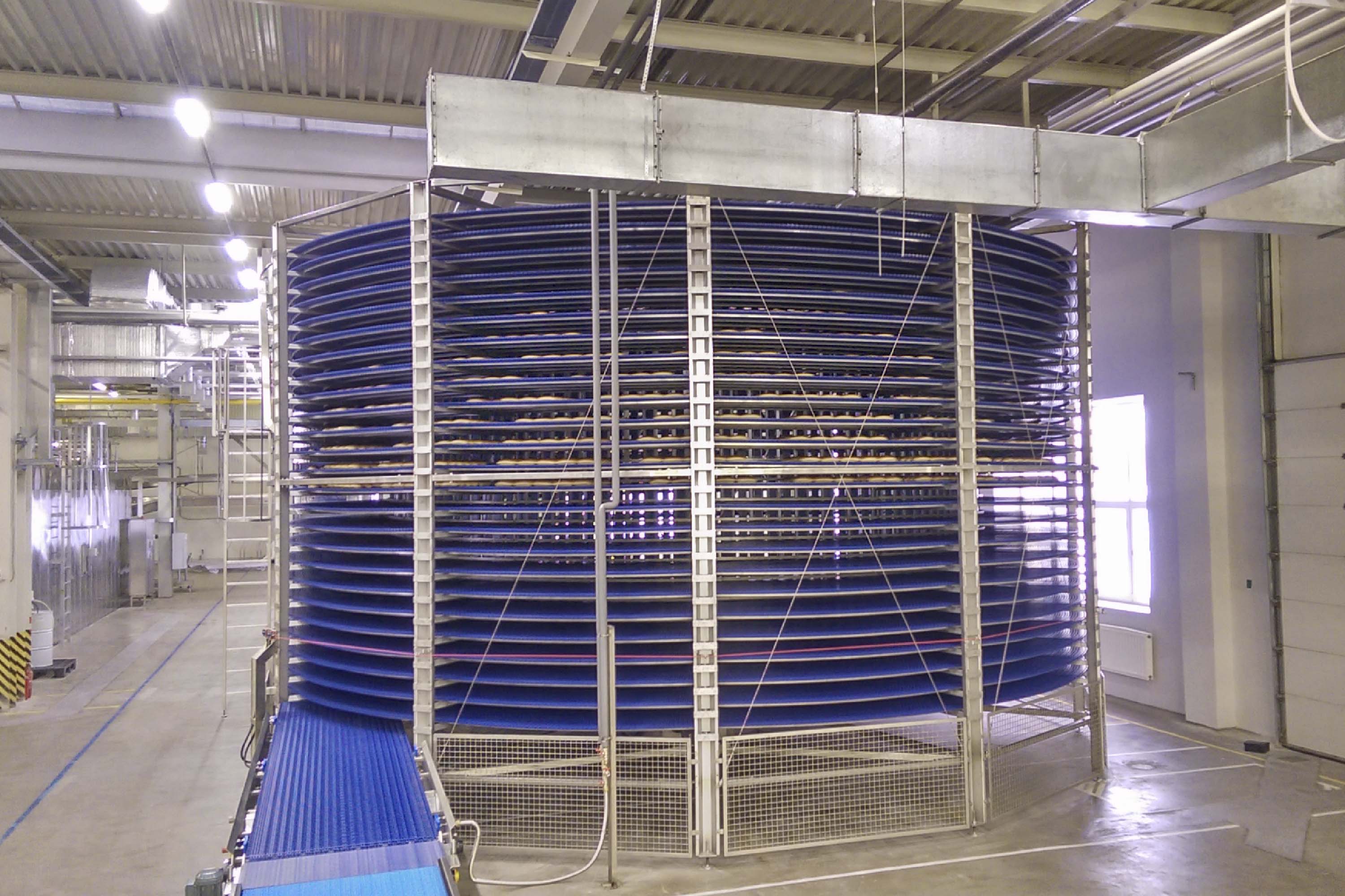 Spiral ‘ambient’ cooler - ICS Spiral Freezers